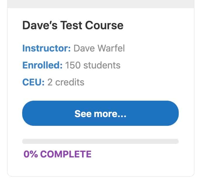 Formatting Short Descriptions in the LearnDash Course Grid